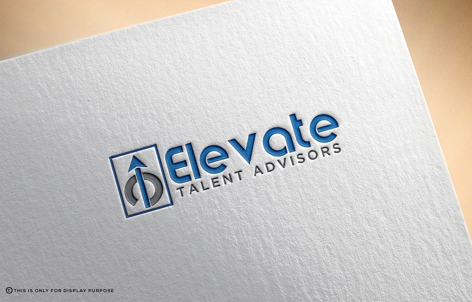 Professional, Upmarket, Business Logo Design for Elevate -- LOGO Talent Advisors -- Tag Lines by ...