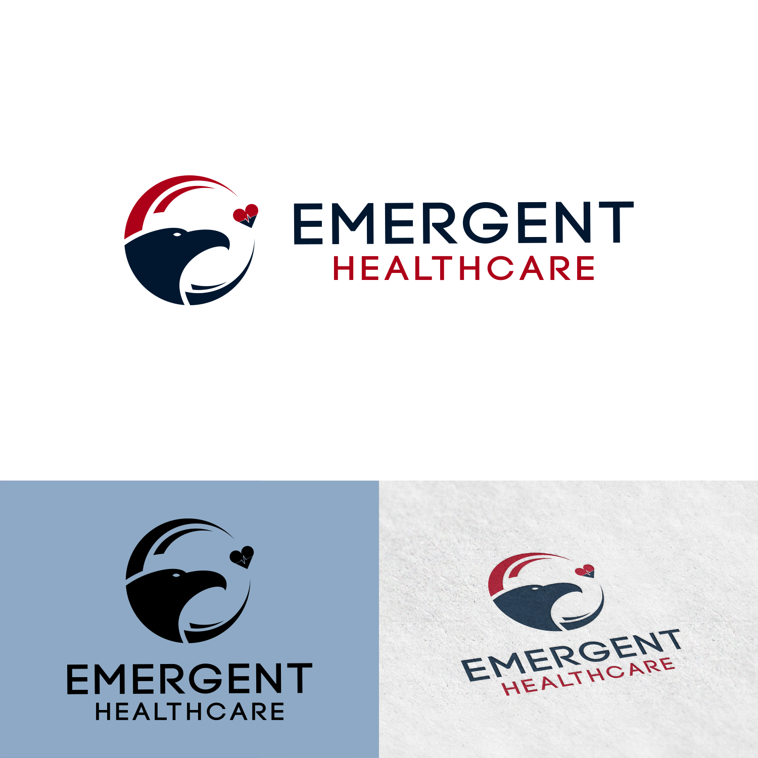 Serious, Professional, Medical Logo Design for Emergent Healthcare by ...
