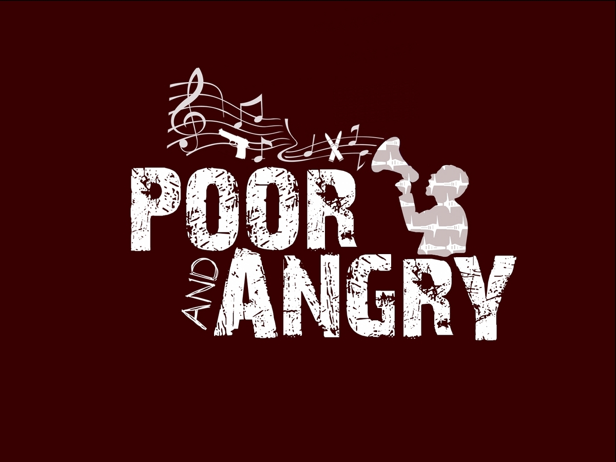 Elegant, Playful, Steel Logo Design for Poor and Angry (Or creative ...