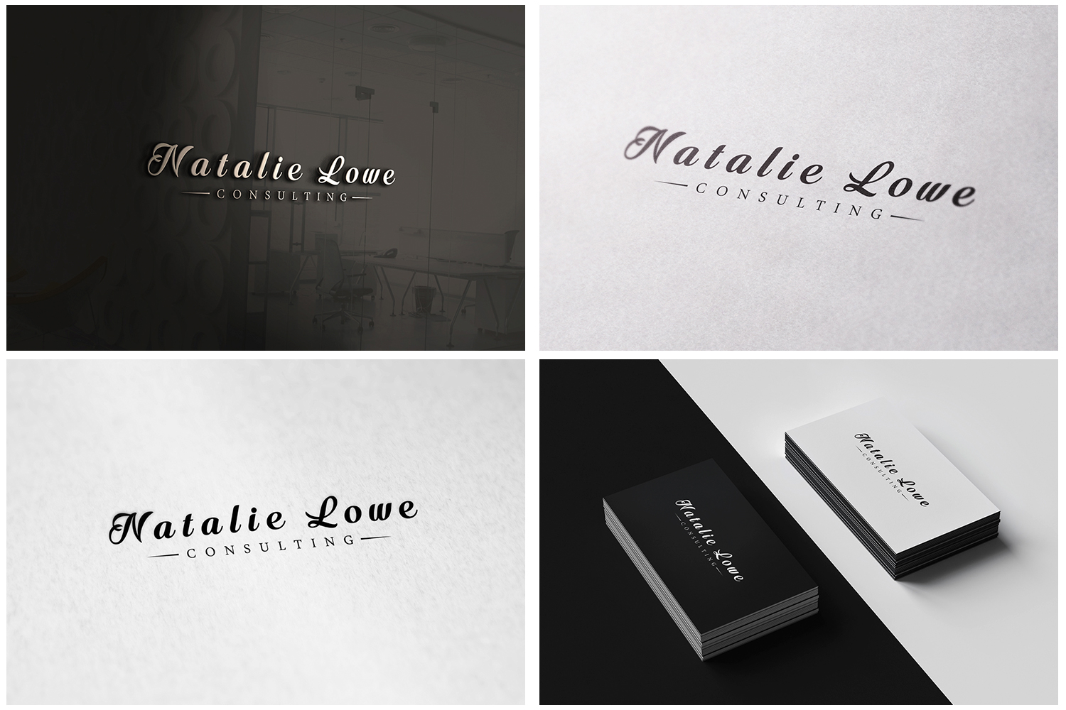 Feminine, Bold, Accountant Logo Design for Natalie Lowe Consulting by ...
