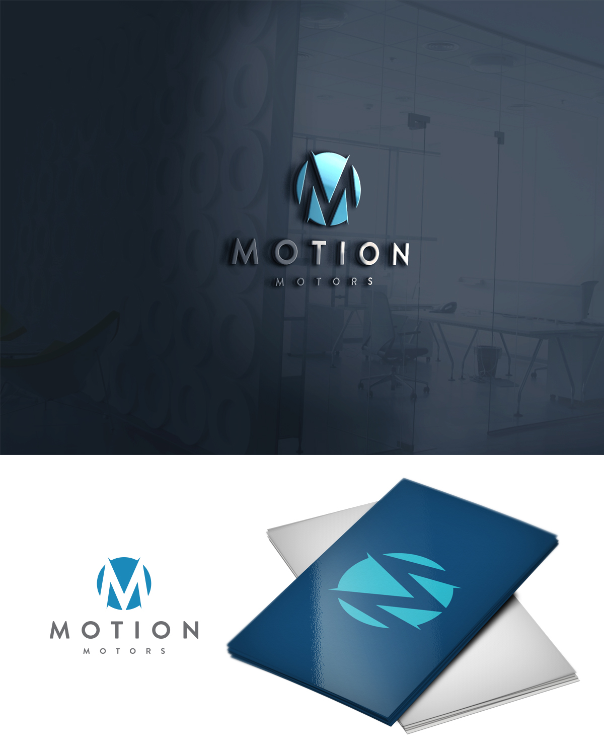 Feminine, Serious, Financial Service Logo Design for Motion Motors ...