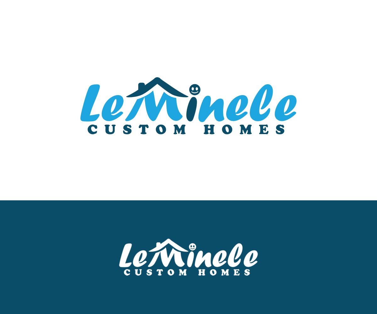 Playful, Colorful, Build Logo Design for LeMinele Custom Homes by ...