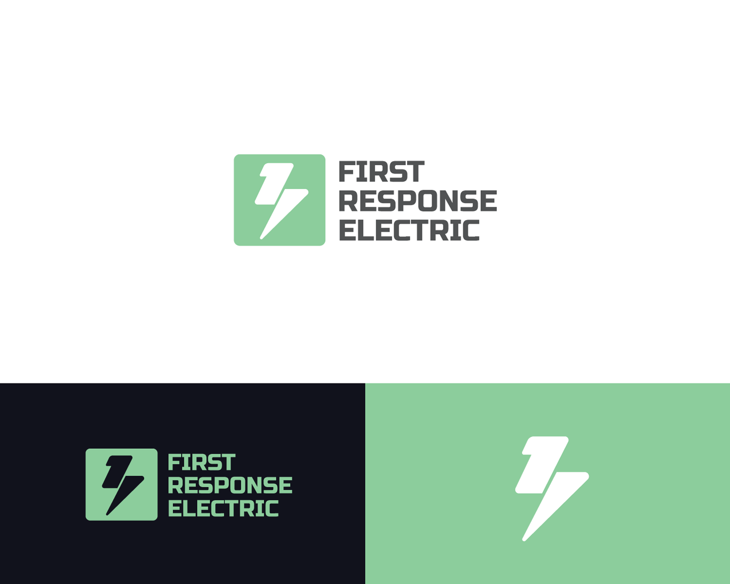 Bold, Serious, Electrician Logo Design for First Response Electric by ...