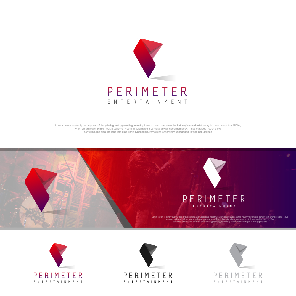 Serious, Modern, Entertainment Logo Design for Perimeter Entertainment ...