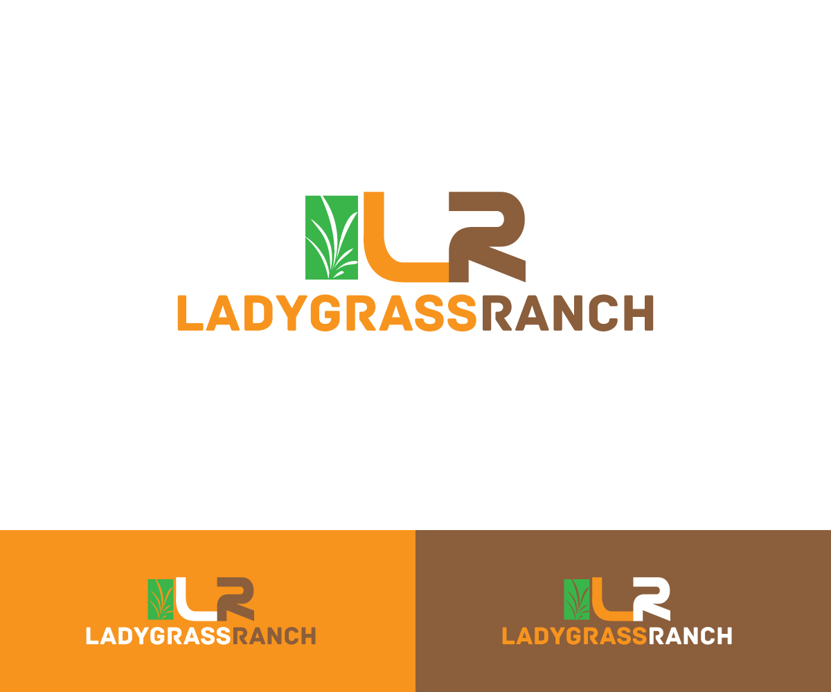 Elegant, Playful, Ranch Logo Design for Ladygrass Ranch/Est. 2008/100 ...