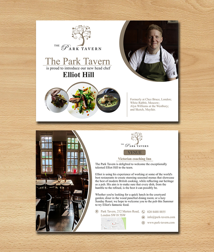 Upmarket, Elegant, Chef Flyer Design for a Company by ESolz ...