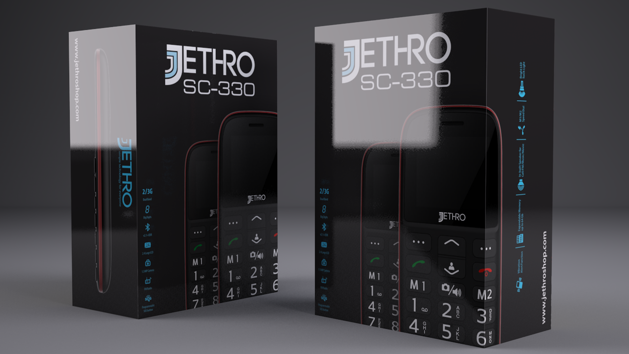 Upmarket, Elegant, Cell Phone Packaging Design for Jethro Senior ...