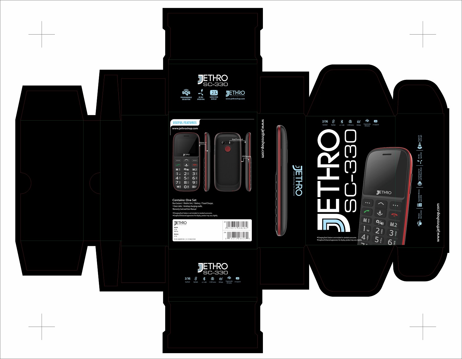 Upmarket, Elegant, Cell Phone Packaging Design for Jethro Senior ...