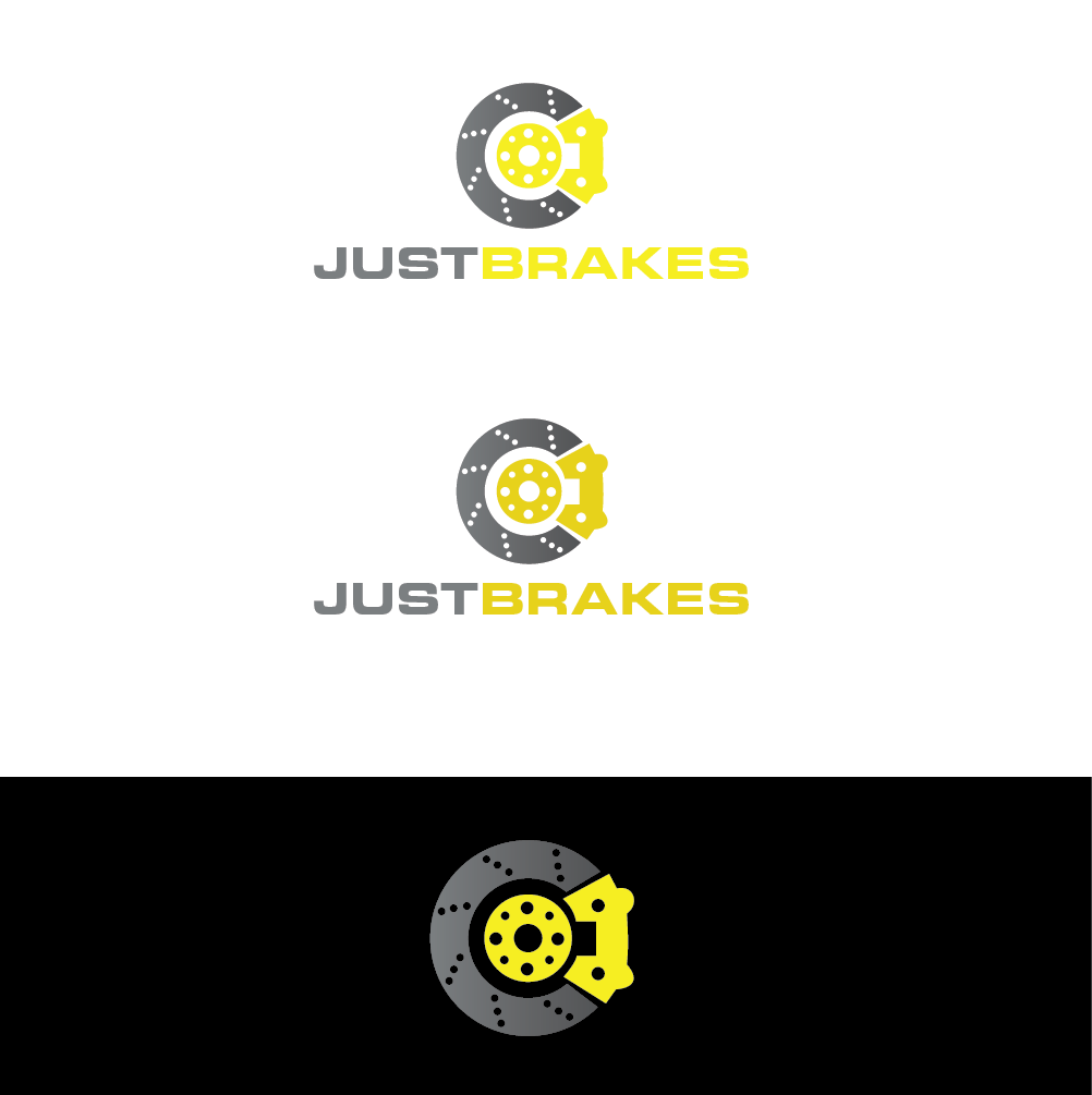 Modern, Masculine, Automotive Logo Design for JUST BRAKES by TB Designs ...