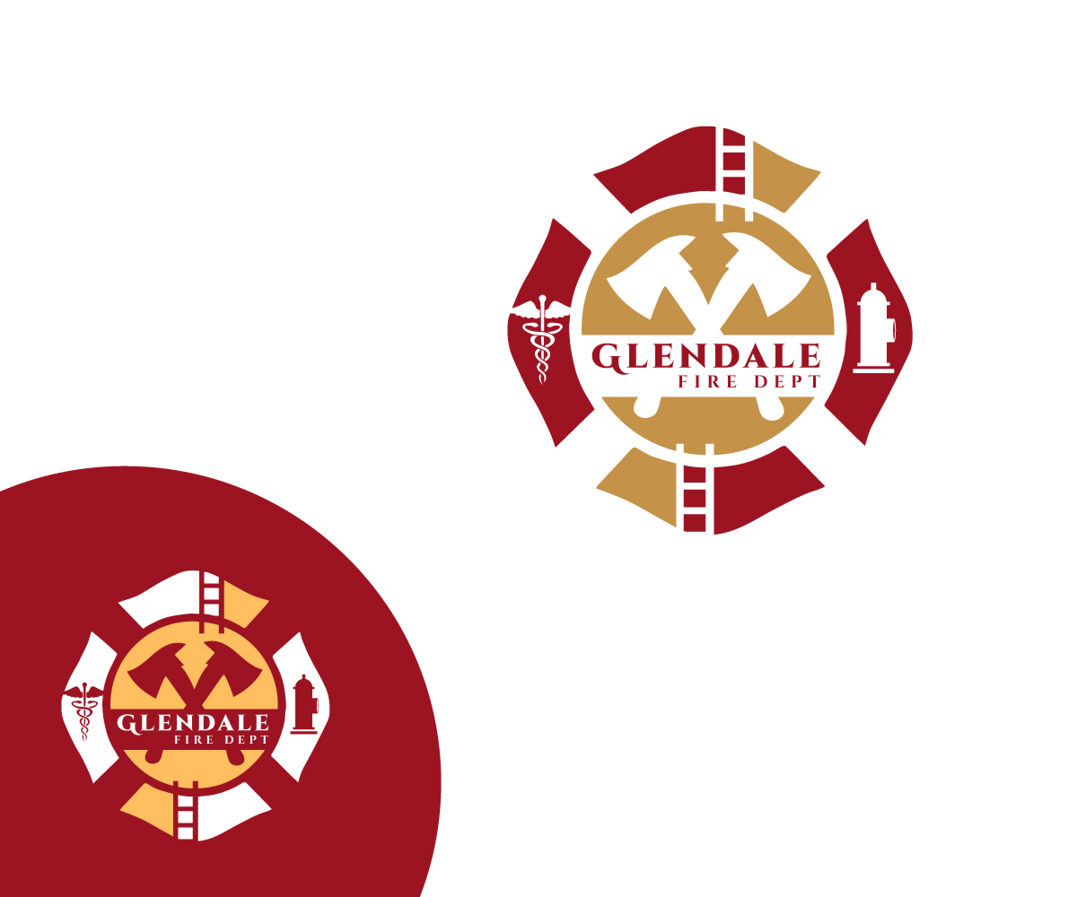 Professional, Serious, Fire Department Logo Design for Glendale Fire ...