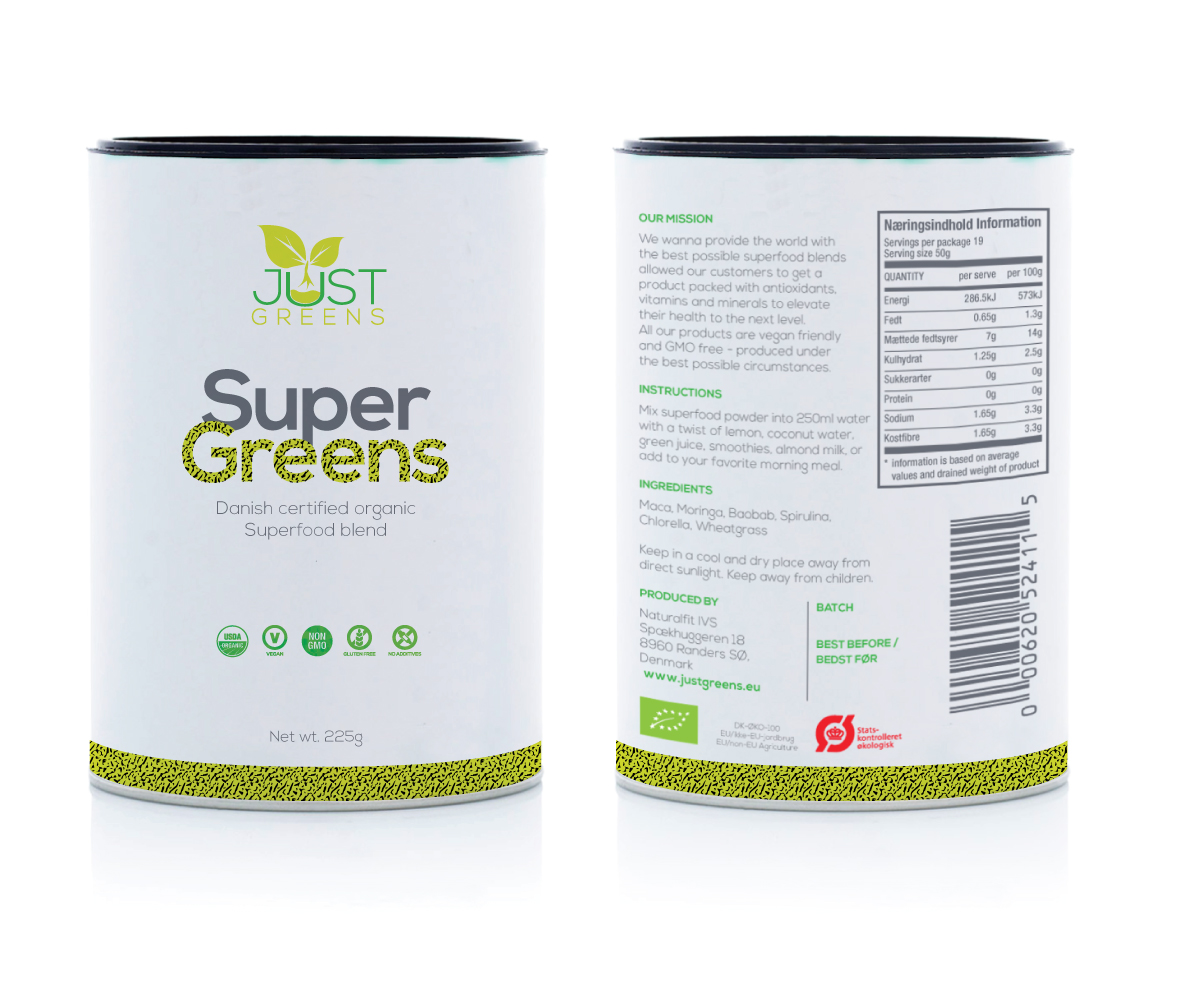 Modern, Professional, Product Label Design for Naturalfit IVS by Simon ...