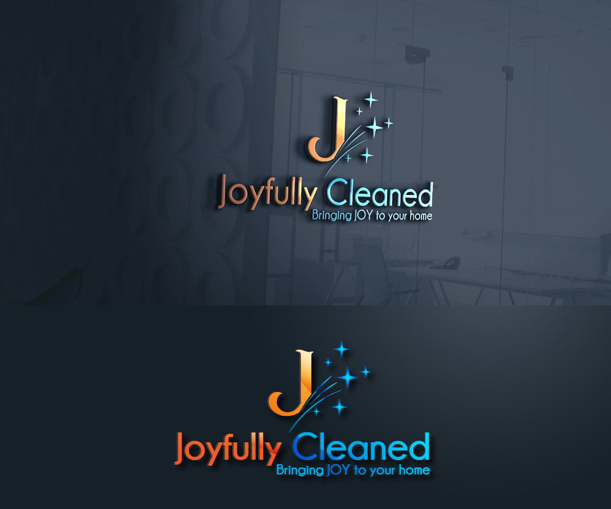 Modern, Bold, Cleaning Service Logo Design for Joyfully Cleaned by ...