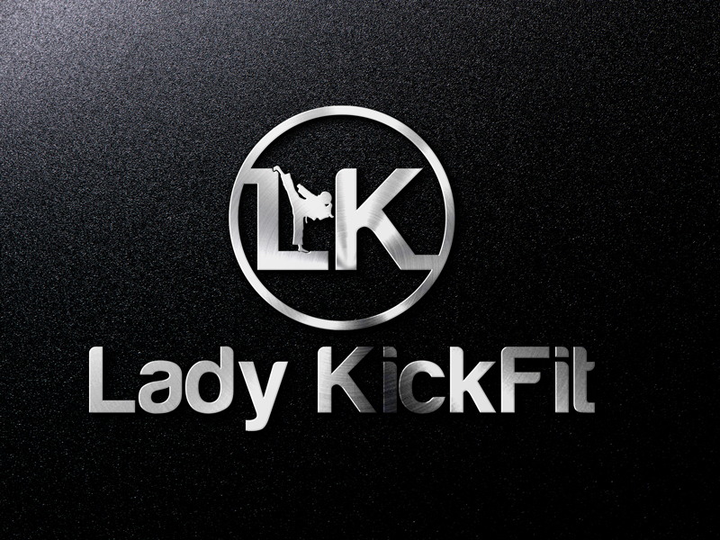 Feminine, Modern, Martial Art Logo Design for Lady Kickboxen or Lady ...