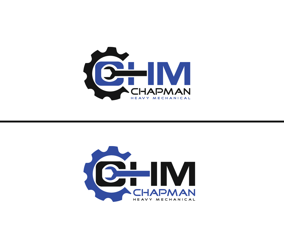 Masculine, Modern, Mechanic Logo Design for CHM- Chapman Heavy ...