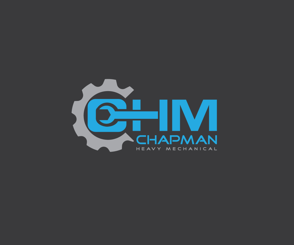 Masculine, Modern, Mechanic Logo Design for CHM- Chapman Heavy ...