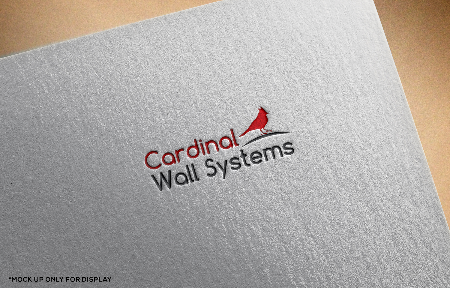 Professional, Colorful, Construction Company Logo Design for Cardinal ...