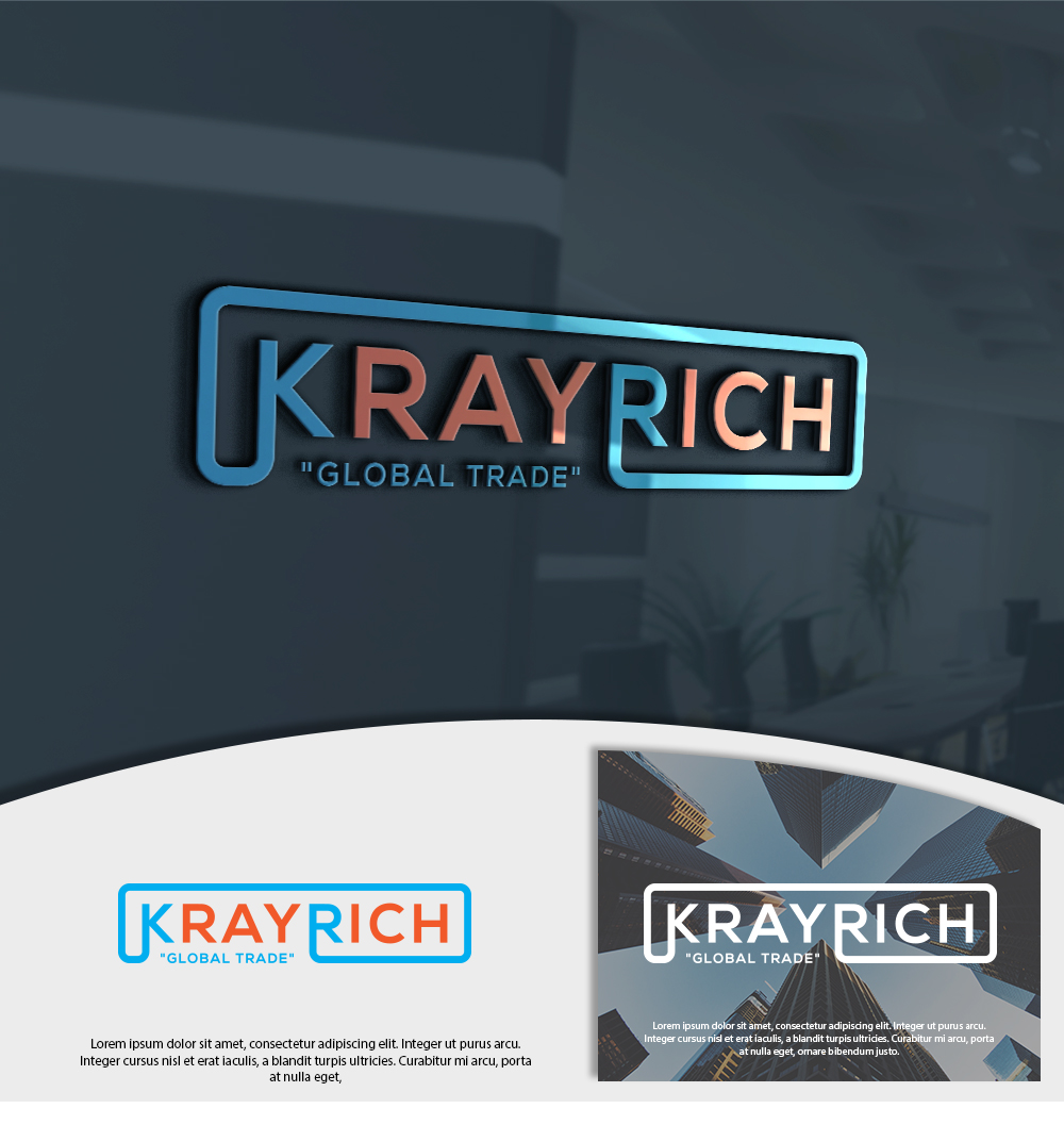 Elegant, Upmarket, Automotive Logo Design for KRAYRICH "global trade ...