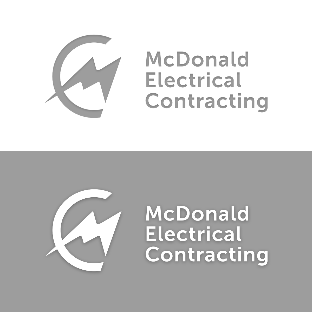Colorful, Bold, Electrician Logo Design for McDonald Electrical ...