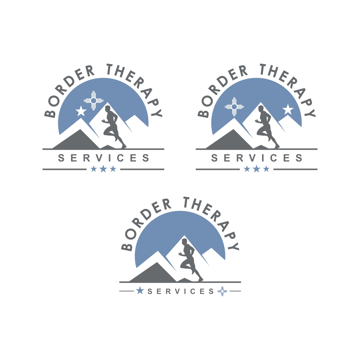 Modern, Professional, Physical Therapy Logo Design for Border Therapy Services by webeezine ...
