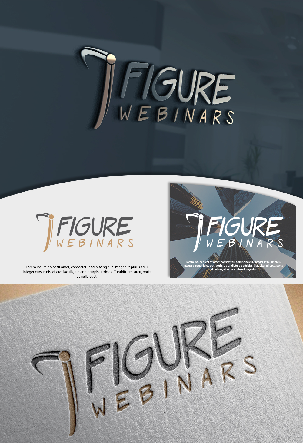 Bold, Serious, Business Logo Design for 7 Figure Webinars by Renewable ...