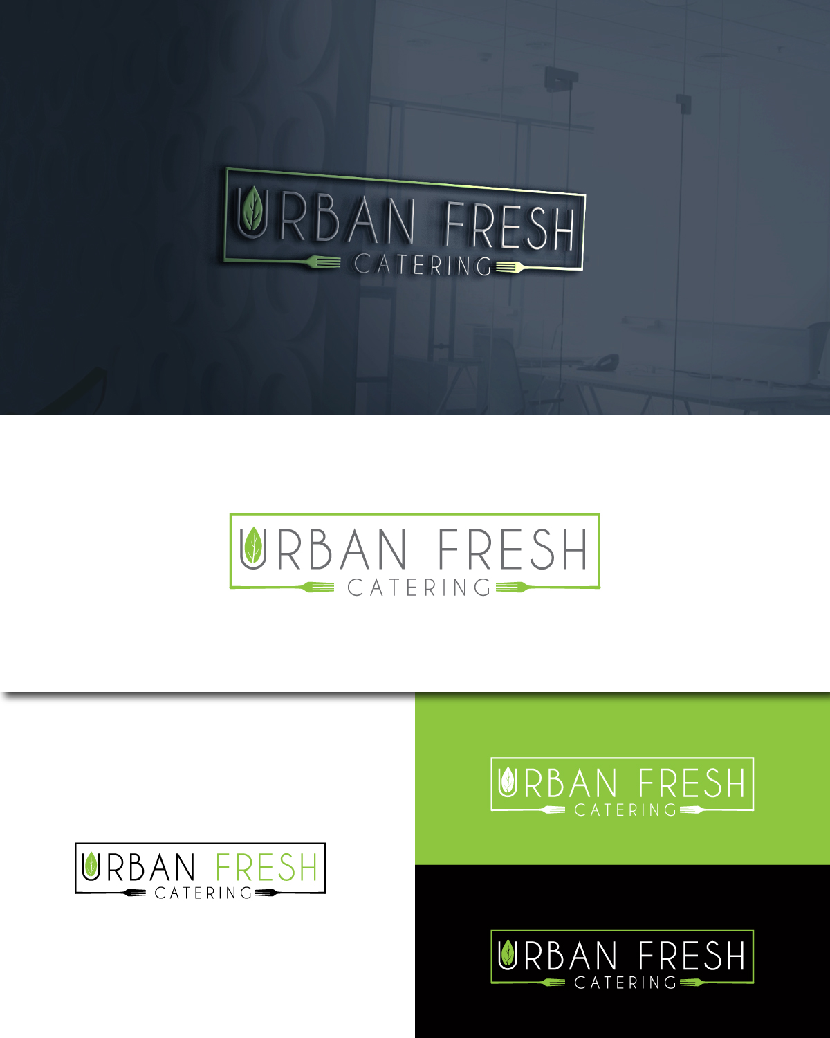 Modern, Colorful, Catering Logo Design for Urban Fresh Catering by ...