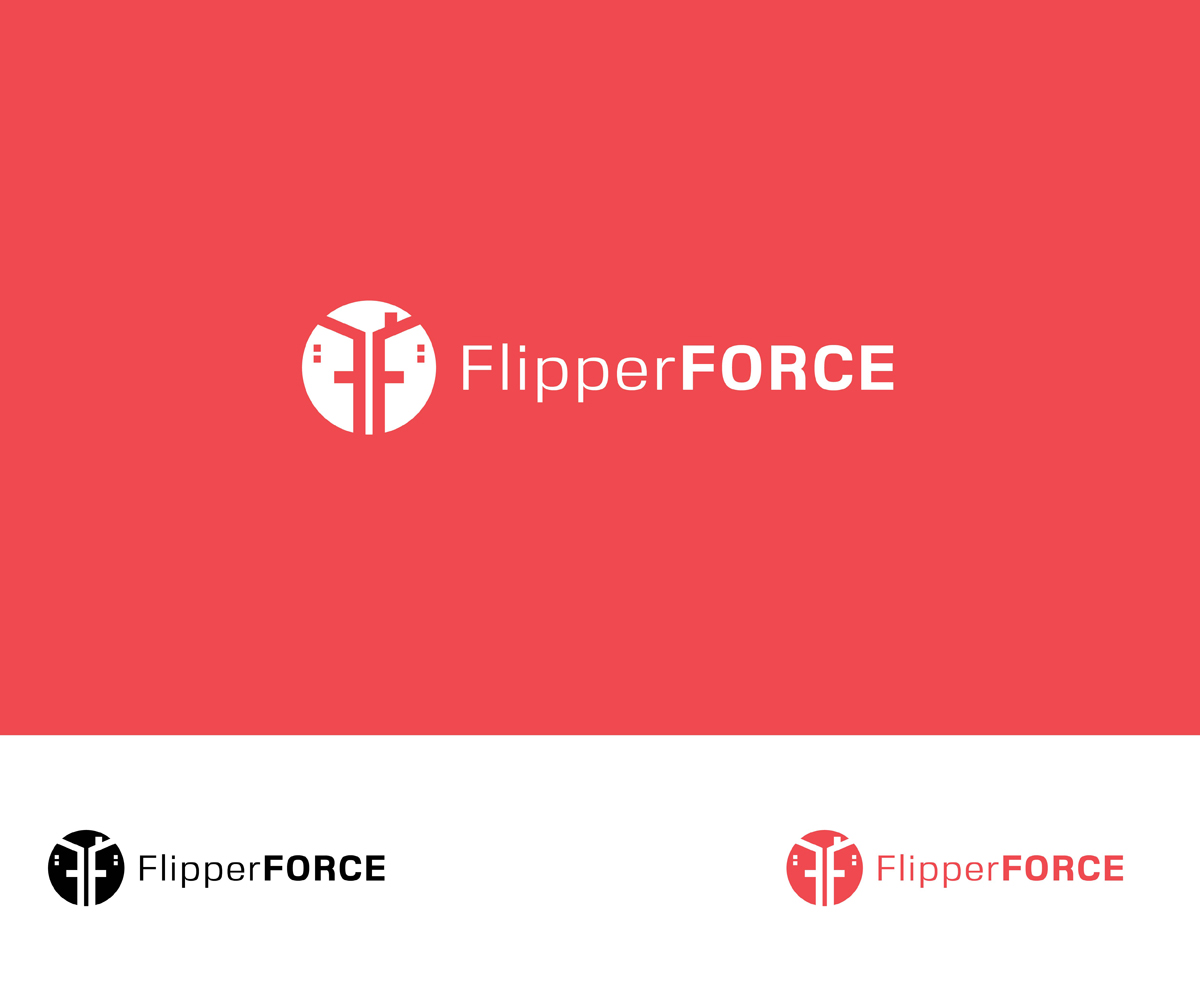 Modern, Bold, Real Estate Logo Design for FlipperForce by KabhTech Studio | Design #14948676