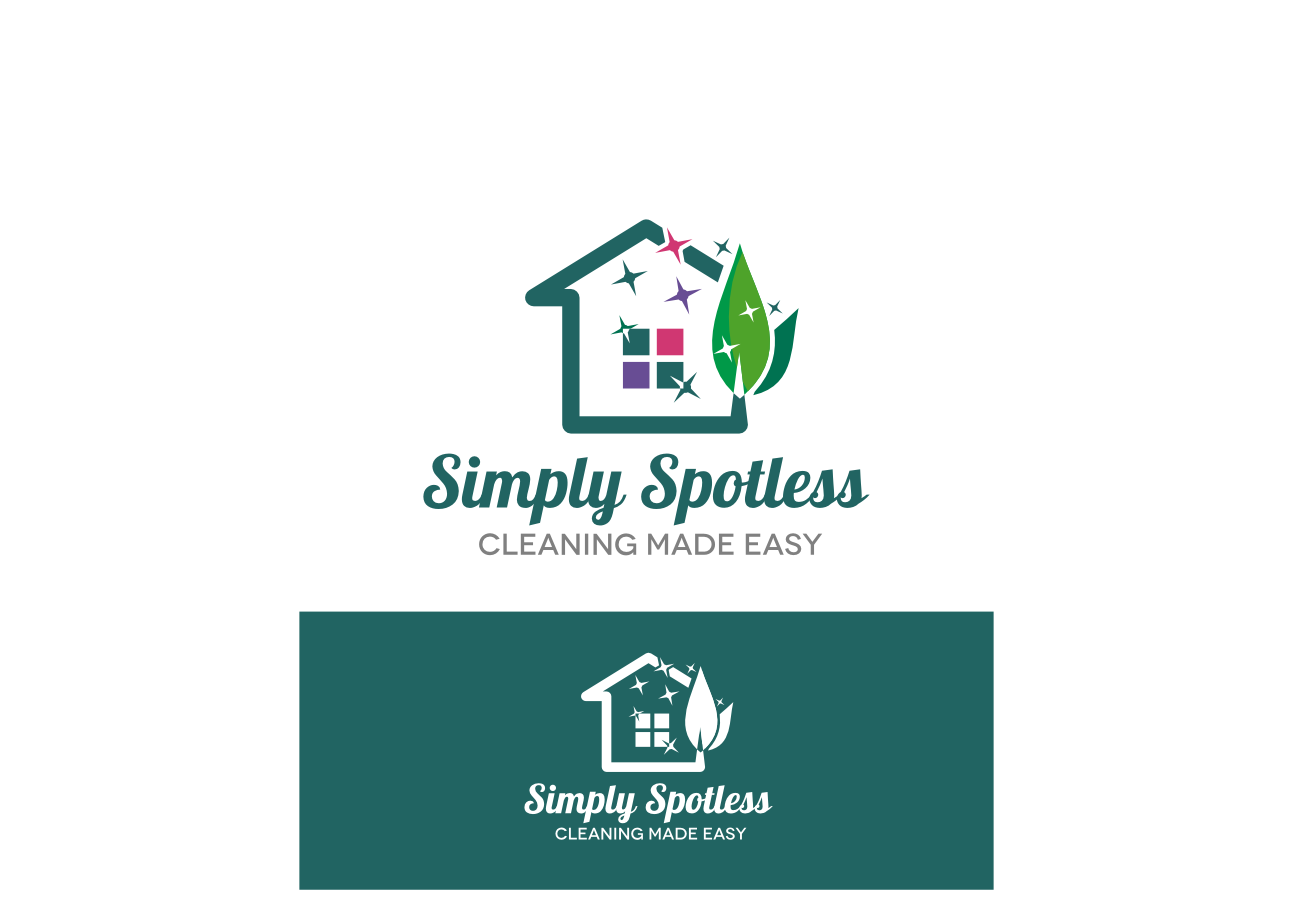 Upmarket, Serious, Cleaning Service Logo Design for Simply Spotless ...