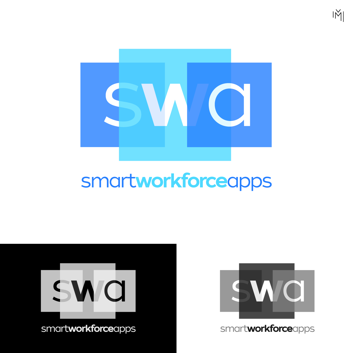 Modern, Professional, Tech Logo Design for Smart Workforce Apps by ...