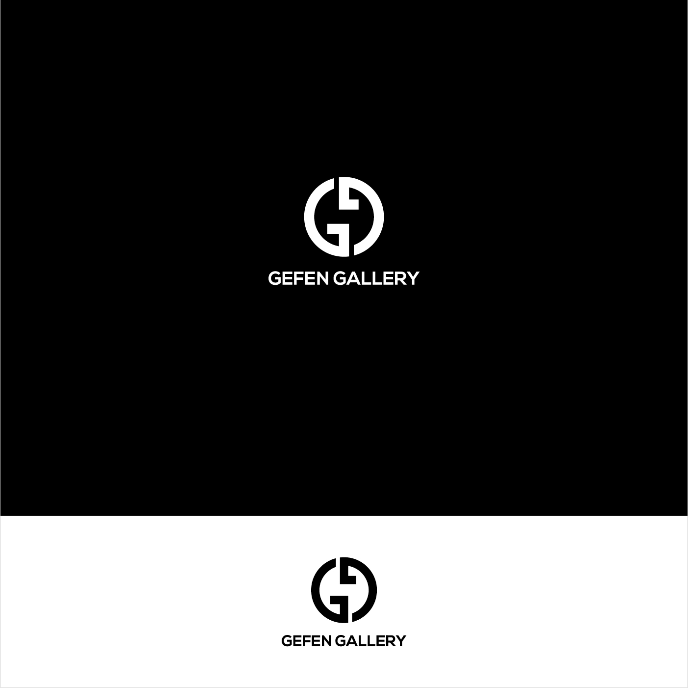 Modern, Upmarket, Art Gallery Logo Design for Gefen Gallery by Red ...