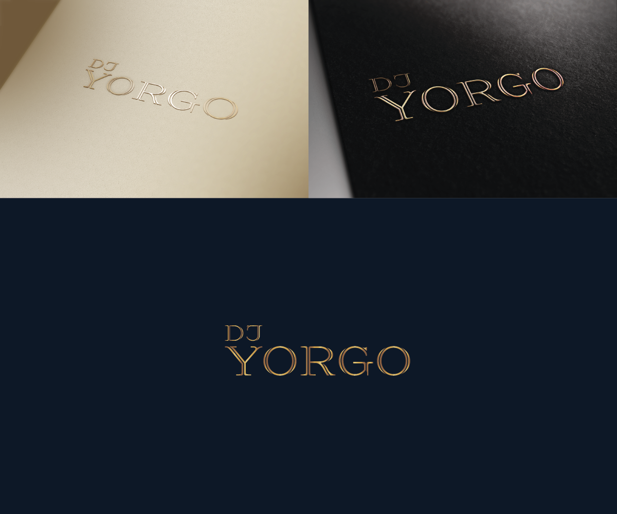 Upmarket, Traditional, Business Logo Design for DJ YORGO by Vetroff ...
