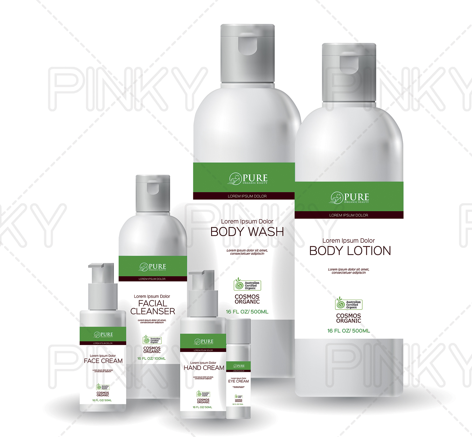 Feminine, Elegant, Cosmetics Label Design for a Company by Pinky ...