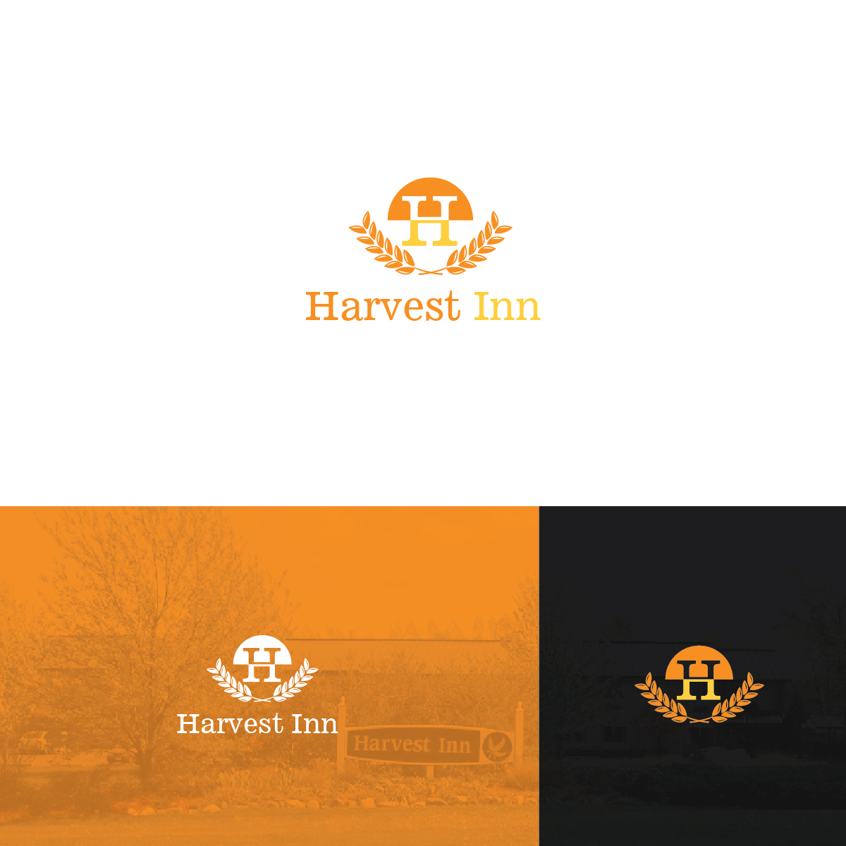 Modern, Professional, Hospitality Logo Design for Harvest Inn by ...