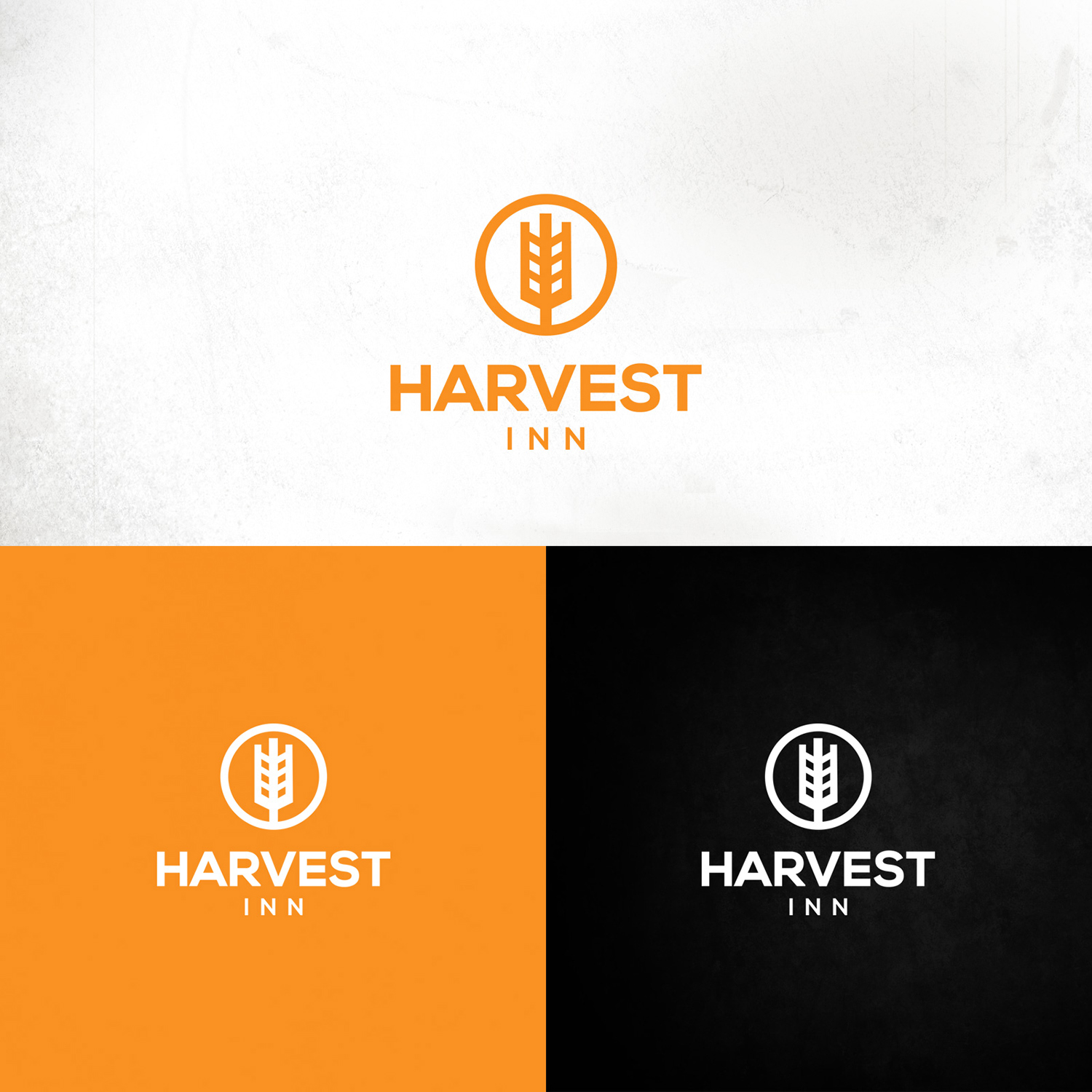 Modern, Professional, Hospitality Logo Design for Harvest Inn by ...