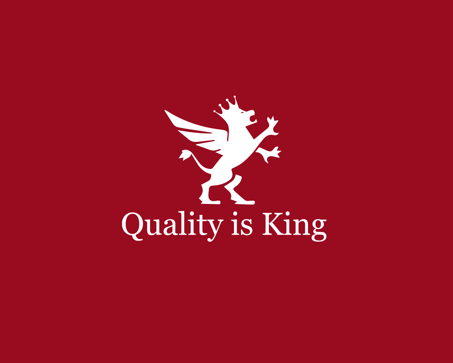 Upmarket, Playful, Digital Logo Design for Quality is King by ...