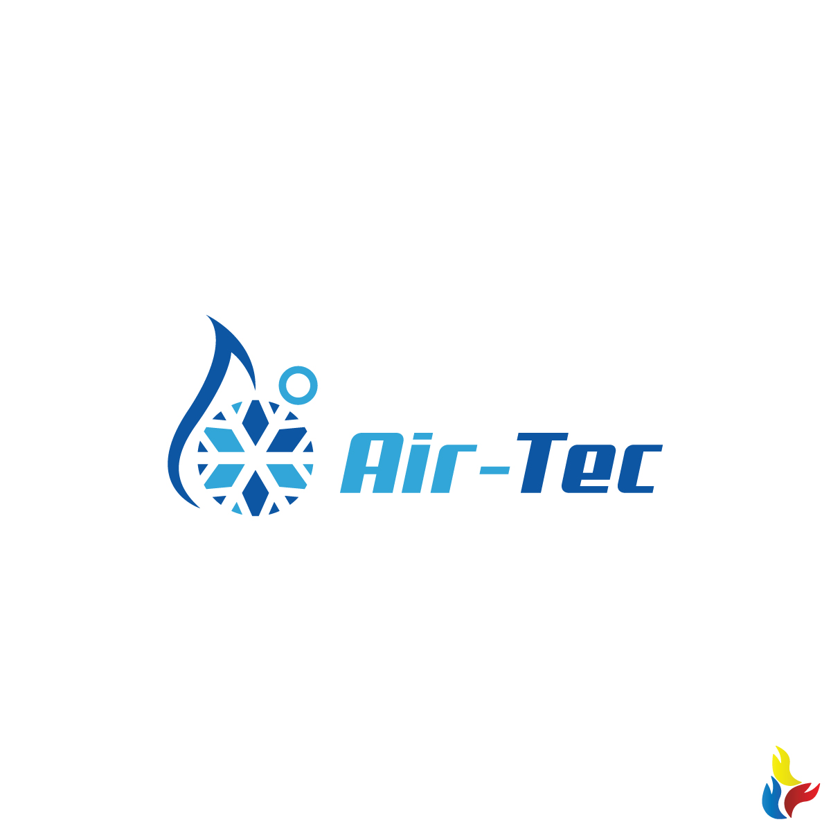 Modern, Professional, Hvac Logo Design for Air-Tec by Kreative Fingers ...