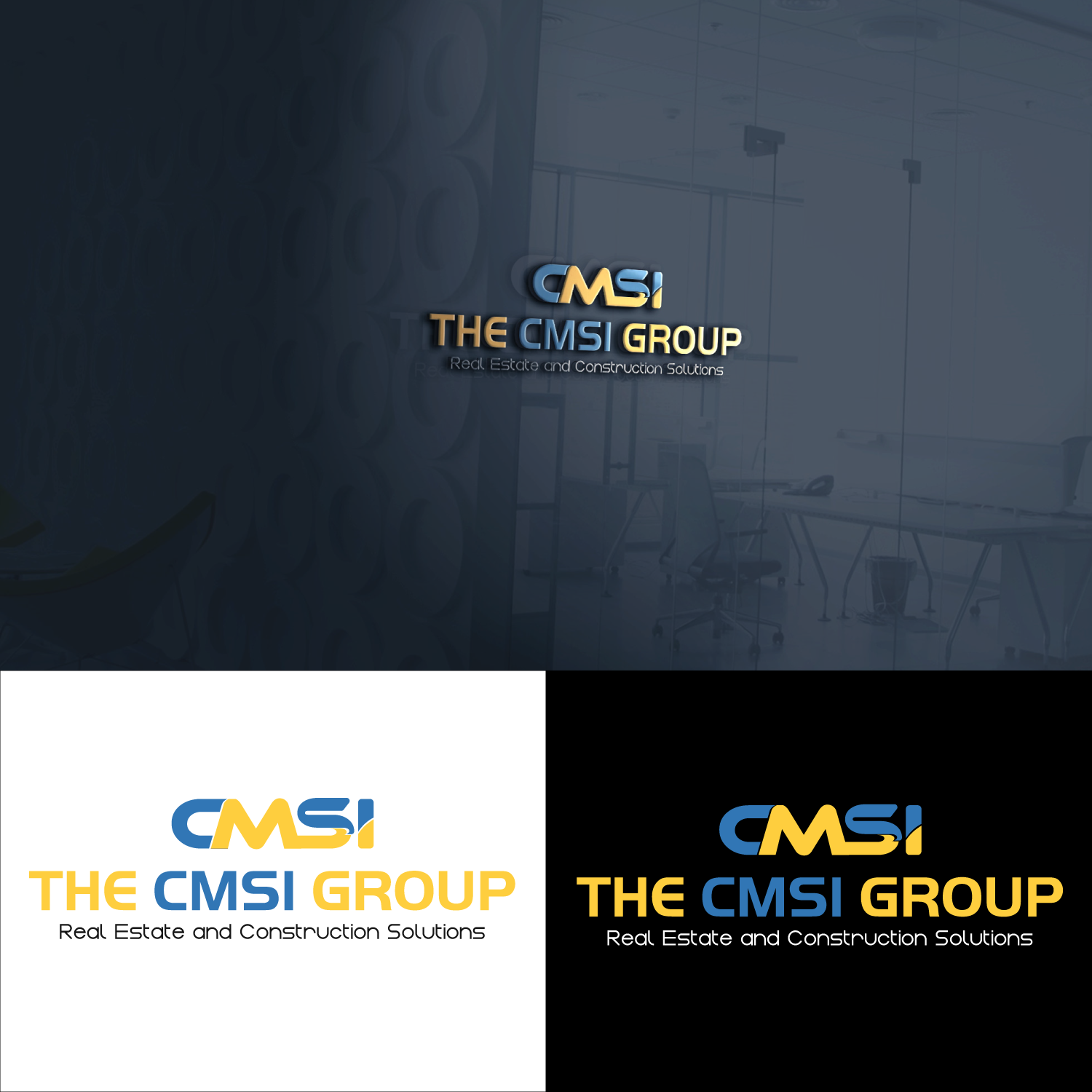 Bold, Modern, Business Logo Design for THE CMSI GROUP real estate and ...