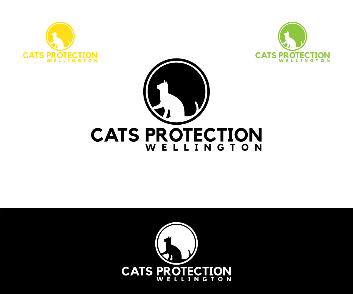 Charity Logo Design for Cats Protection Wellington by sonym | Design ...
