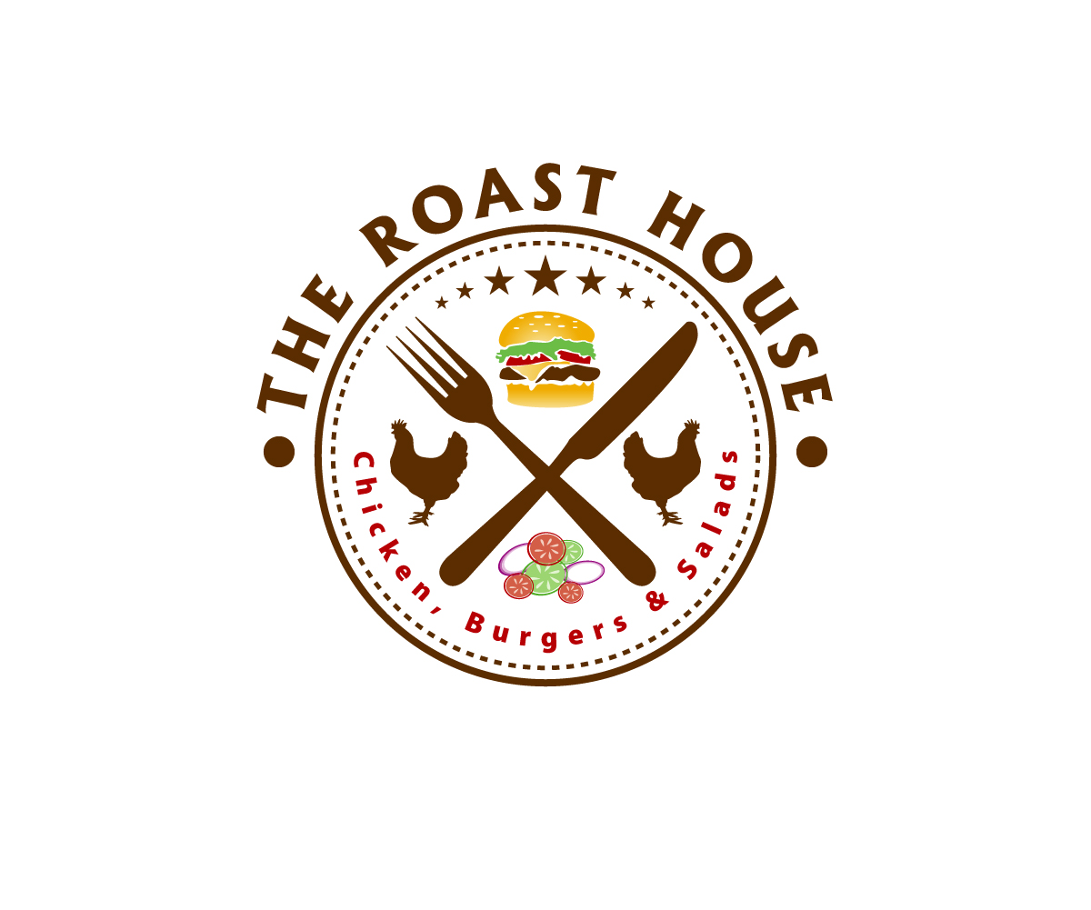 Elegant, Serious, Shop Logo Design for THE ROAST HOUSE - Chicken ...