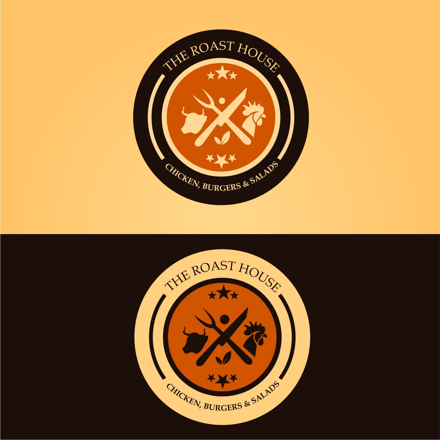 Elegant, Serious, Shop Logo Design for THE ROAST HOUSE - Chicken ...