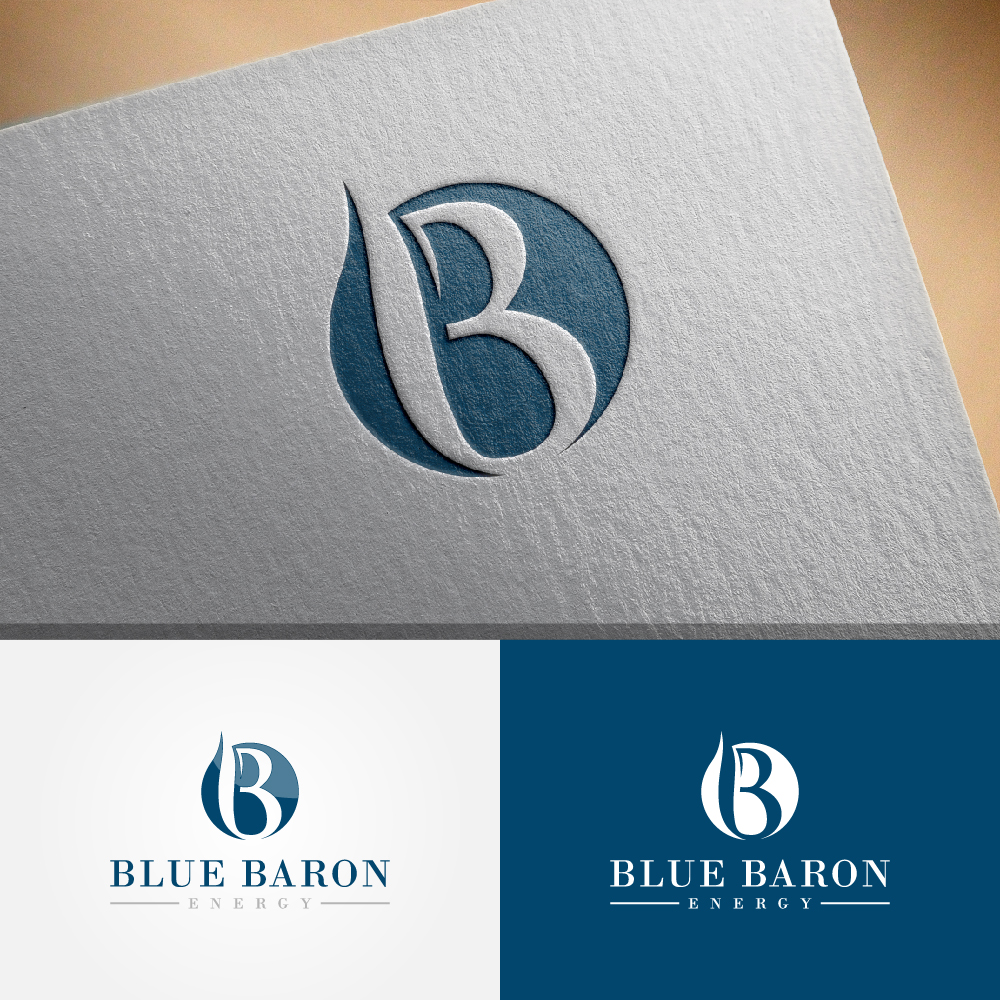 Masculine, Upmarket, Oil And Gas Logo Design for Blue Baron Energy by ...