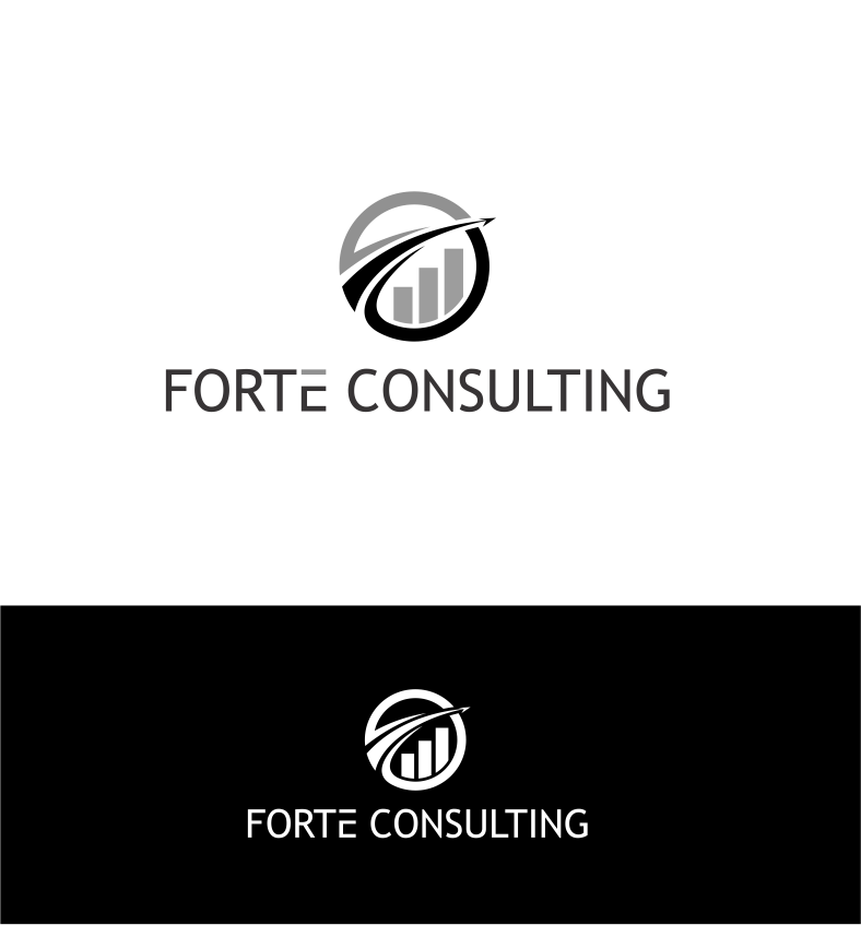 Bold, Modern, Consulting Logo Design for Forte Consulting by keith ...