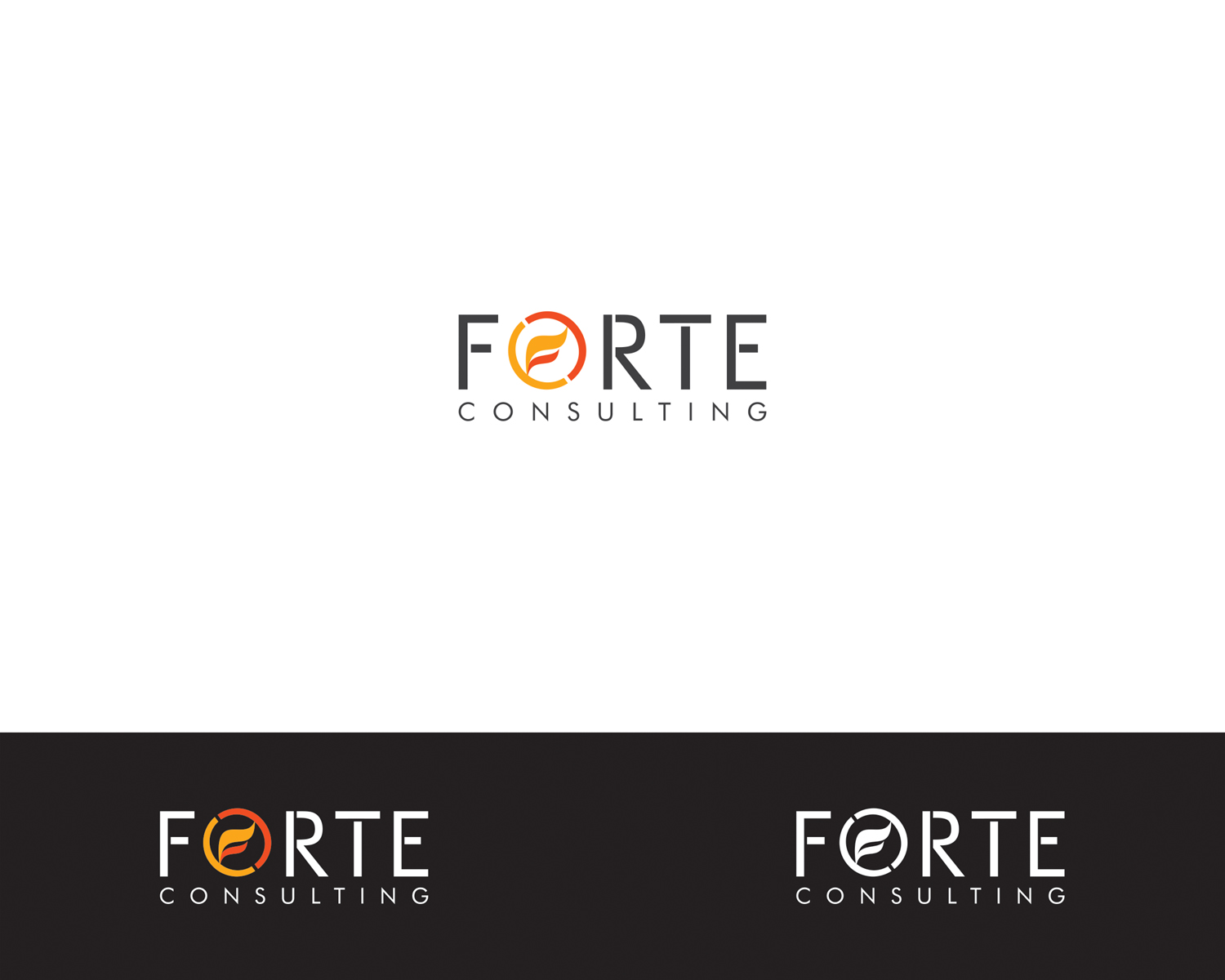 Bold, Modern, Consulting Logo Design for Forte Consulting by hifilogo ...