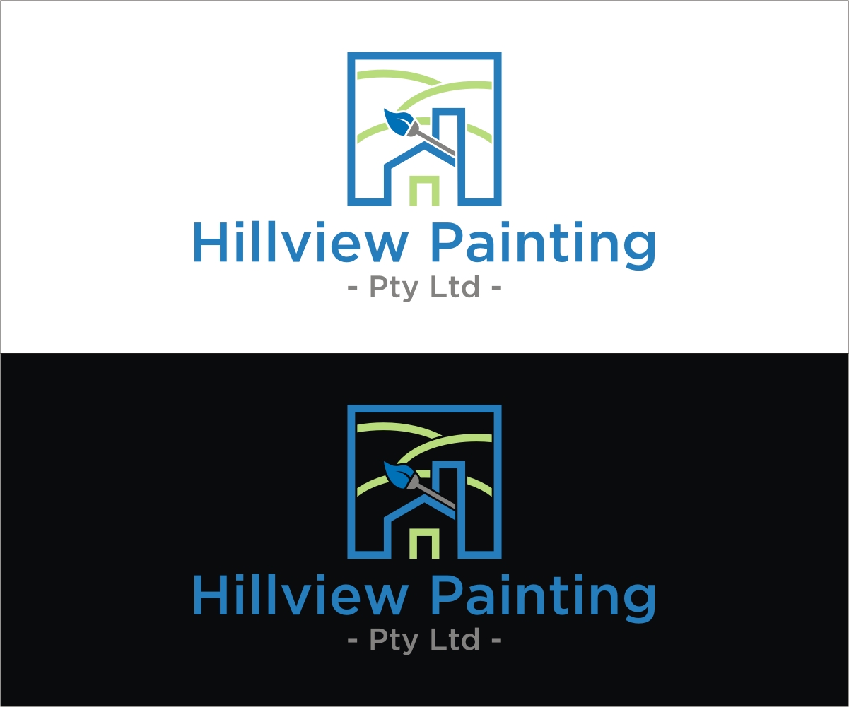 Modern, Professional, Painting And Decorating Logo Design for Hillview ...