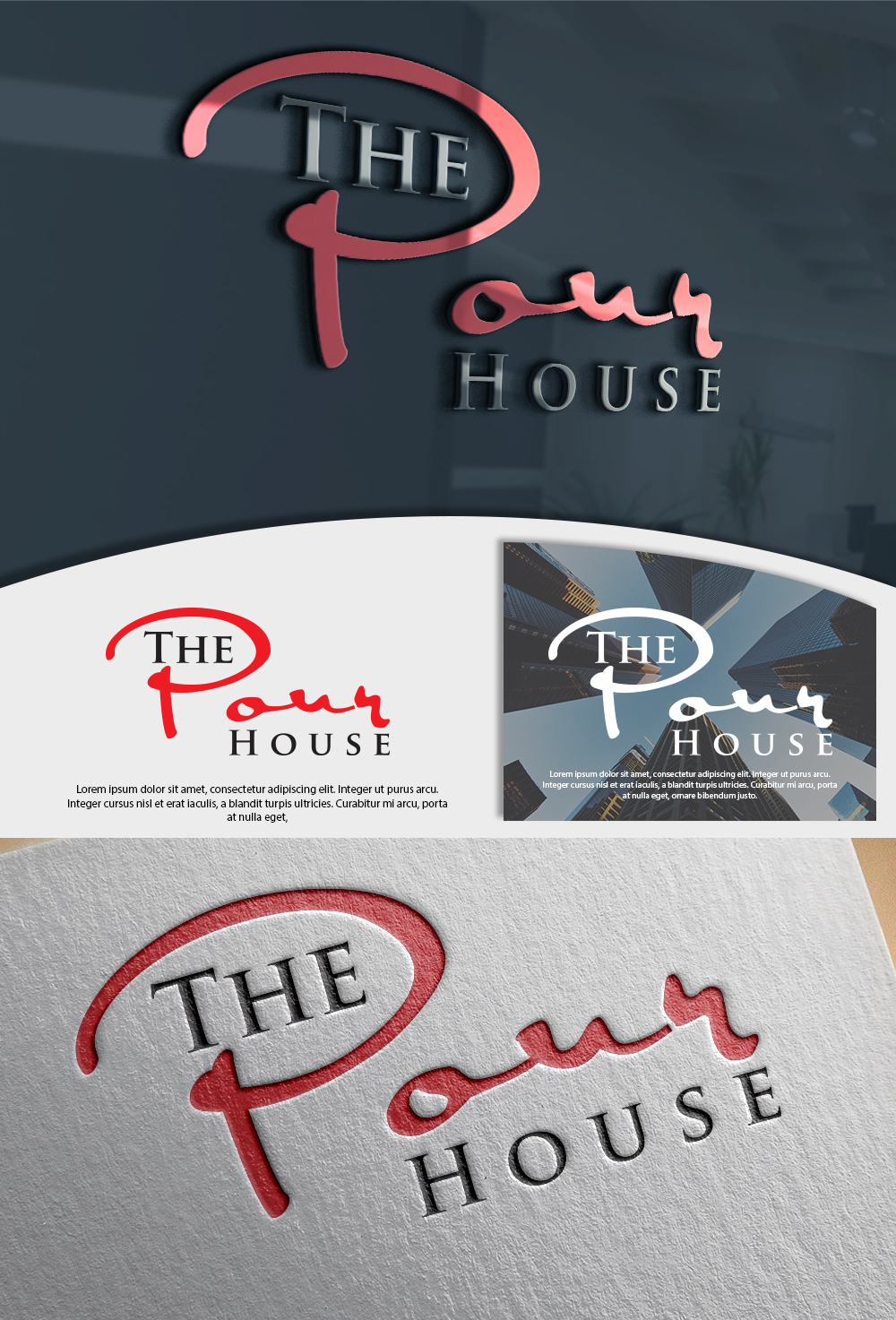 Bold, Masculine, Artists Logo Design for The Pour House by InkForge Studio | Design #15121095