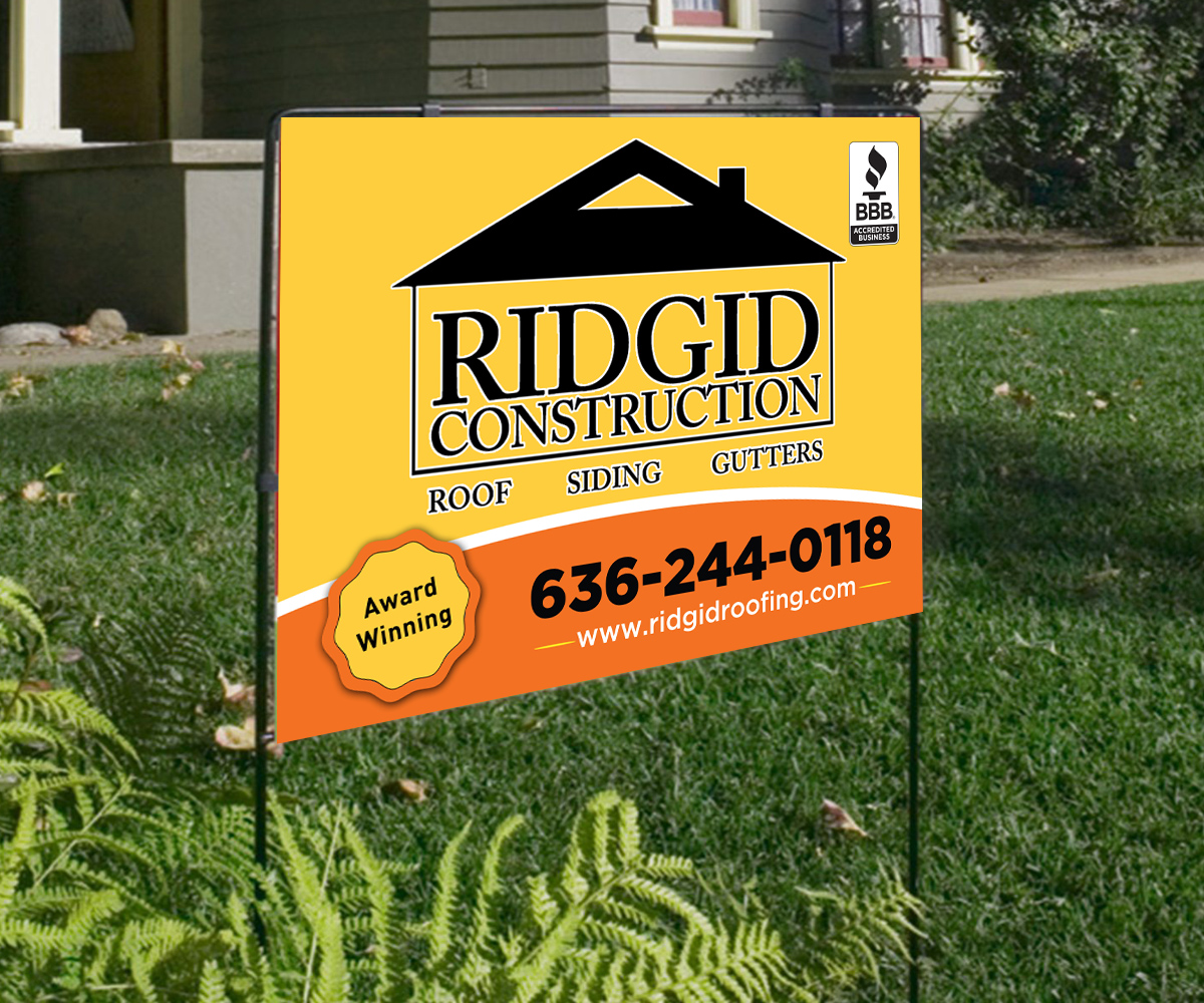 Masculine, Conservative, Contractor Signage Design for RIDGID by ...