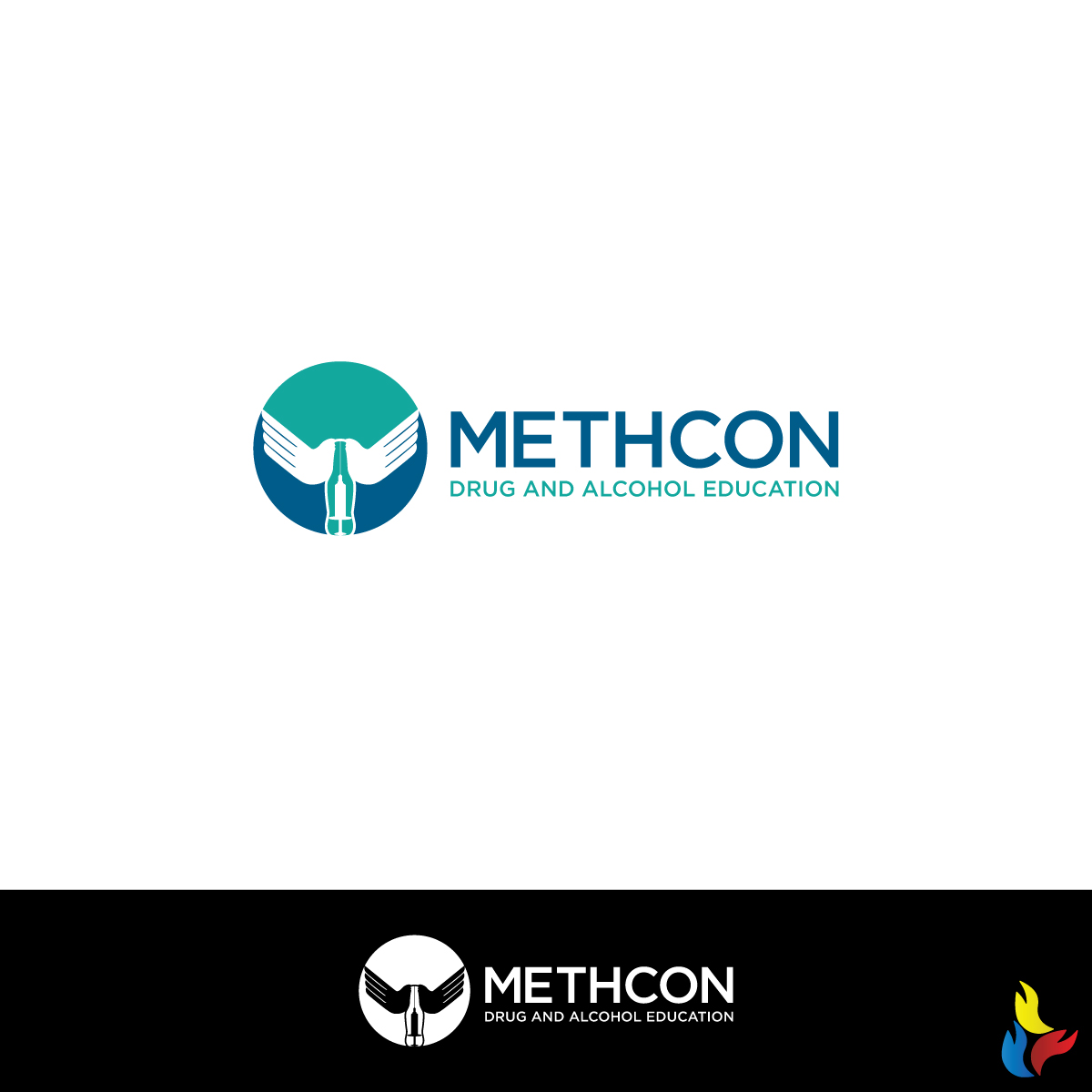 Modern, Serious, Education Logo Design for Methcon . Online Drug ...
