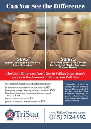 TriStar Cremation Newspaper Ad | 15 Newspaper Ad Designs for Music City ...