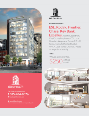 88 on Elm Preferred Employer Flyer | 9 Flyer Designs for DHD Ventures