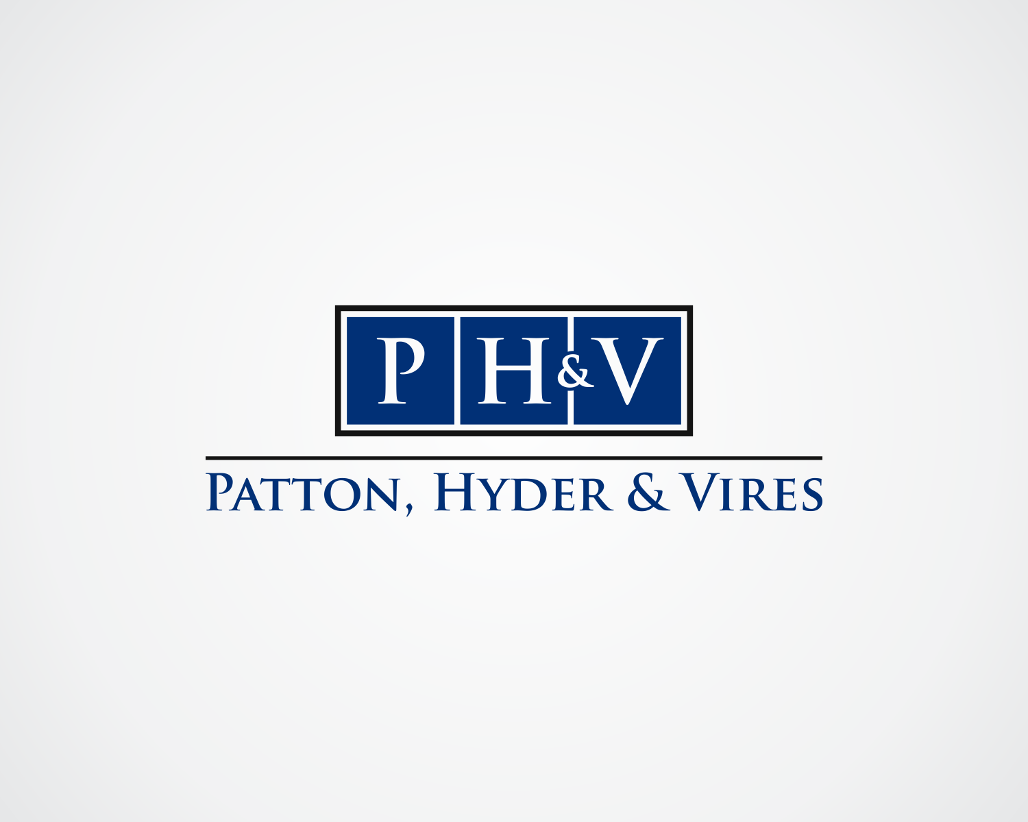 Elegant, Playful, Lawyer Logo Design for PATTON, HYDER & VIRES by ...