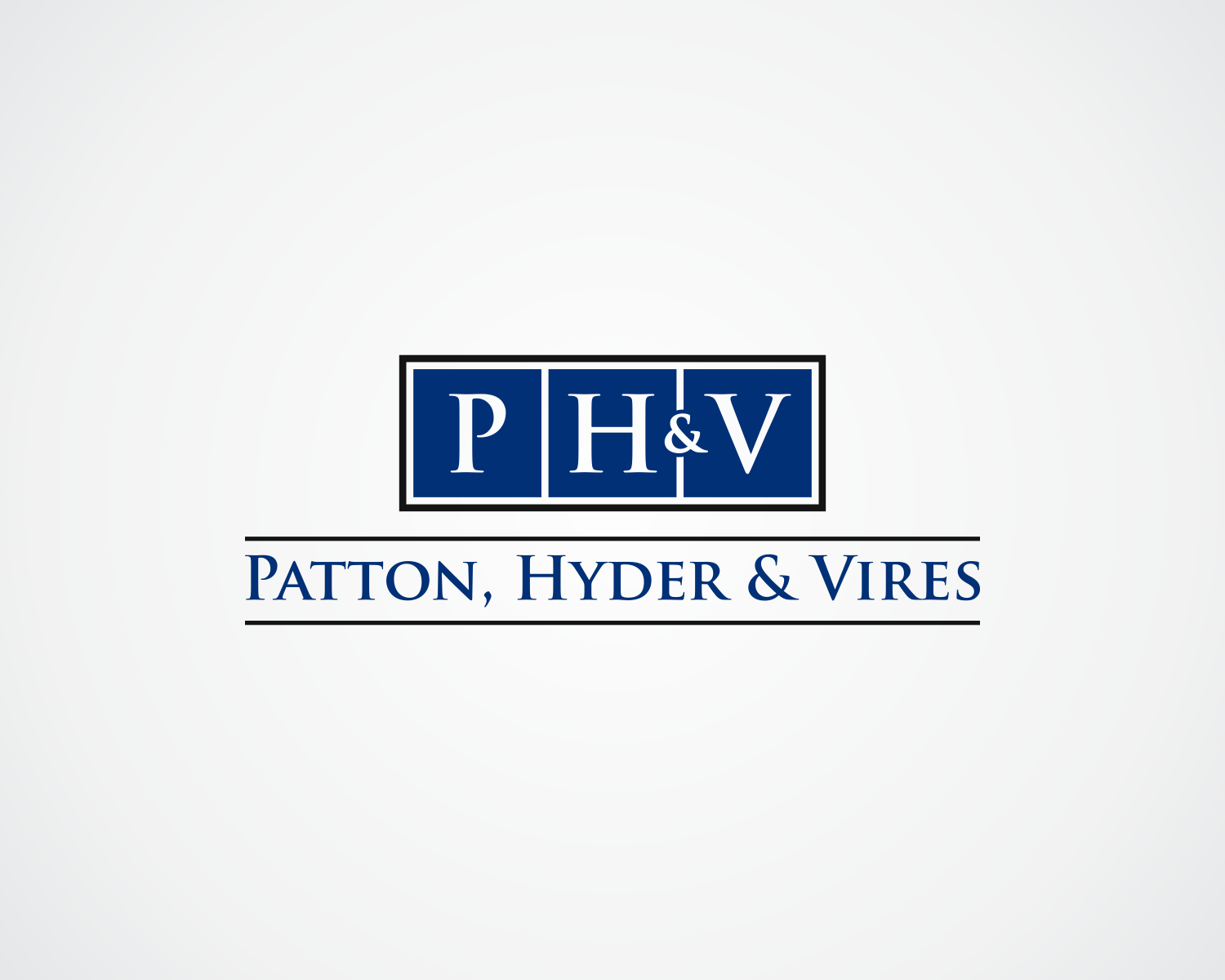 Elegant, Playful, Lawyer Logo Design for PATTON, HYDER & VIRES by ...